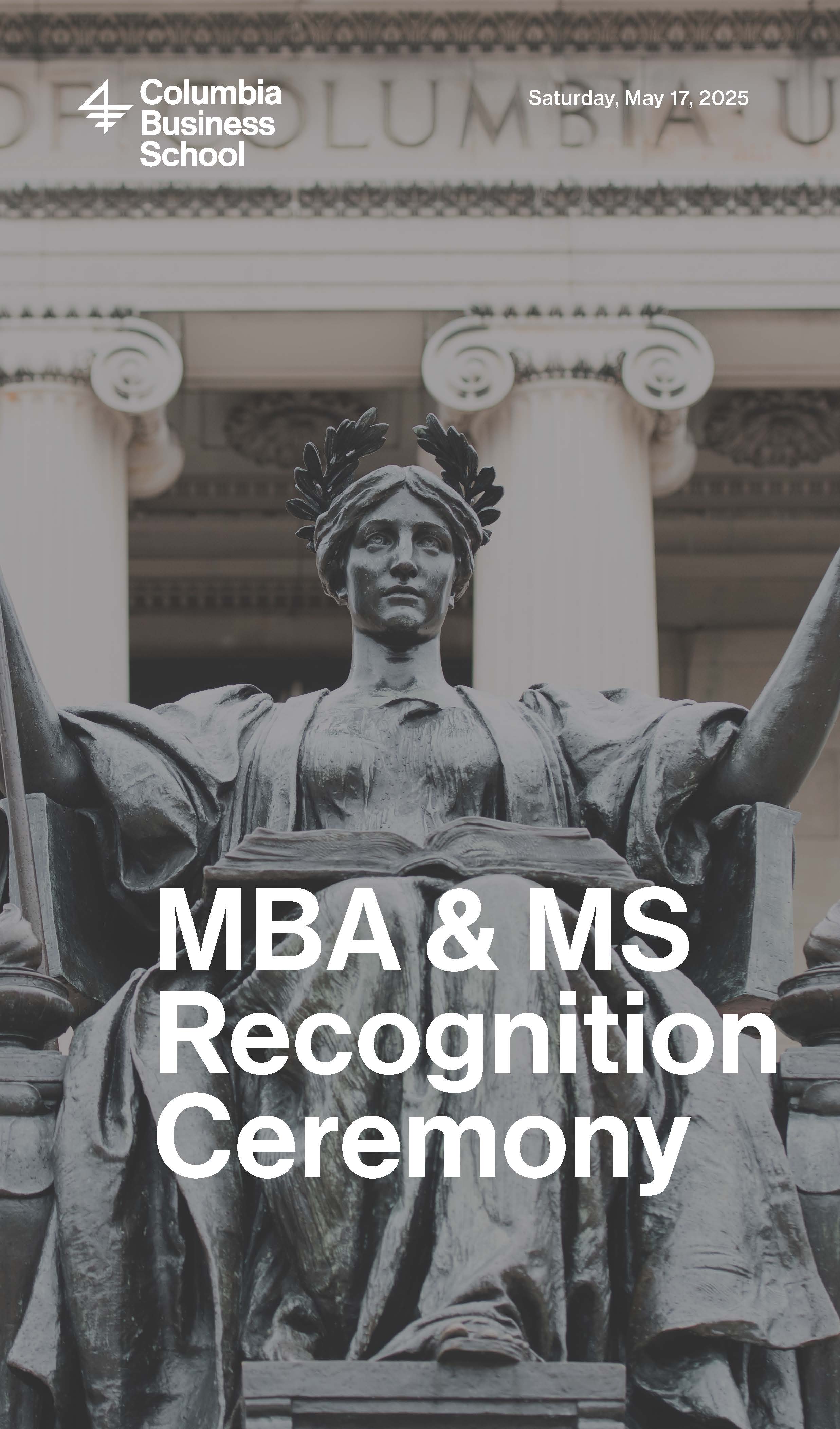 Recognition Ceremony Programs | Students